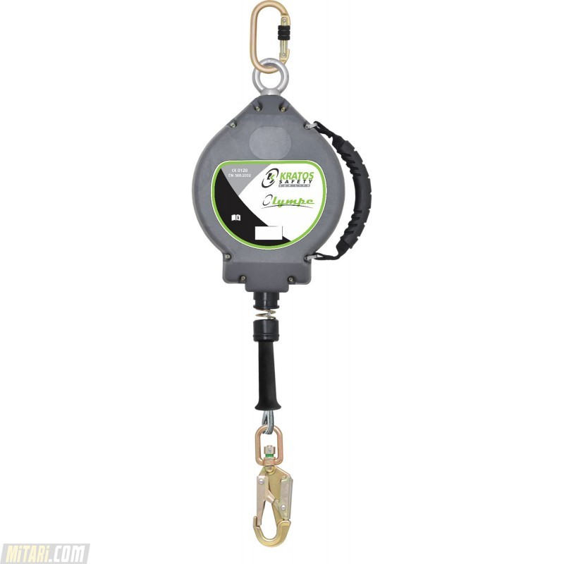 Retractable fall arrester | cable | 20 m