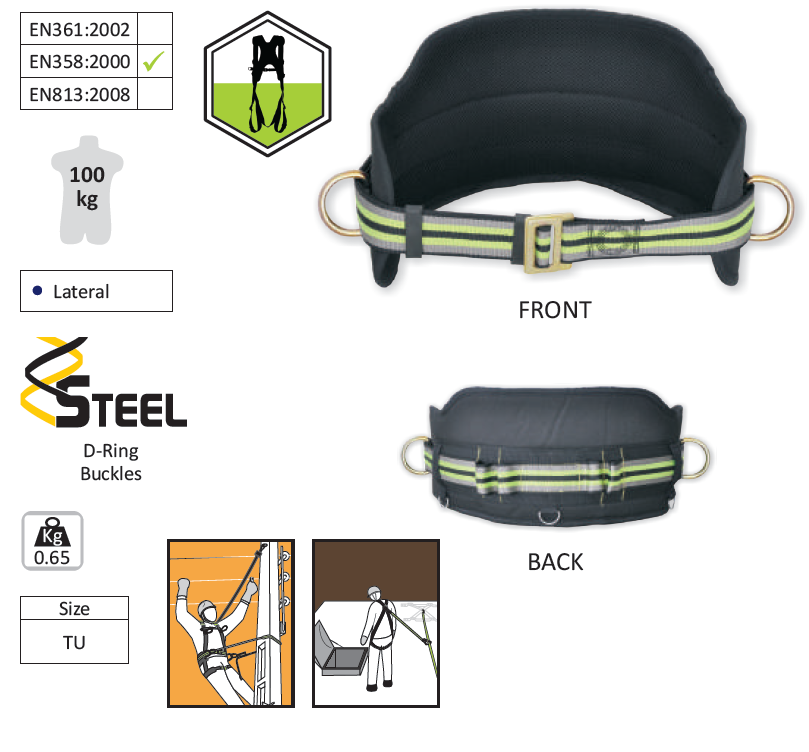 Work Positioning Belt | Comfort